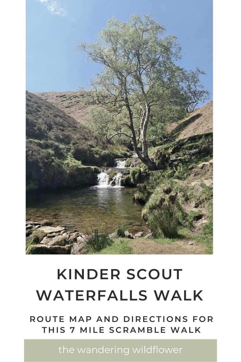 Kinder Downfall Walk via Nether Red Brook Scramble | 7 Miles