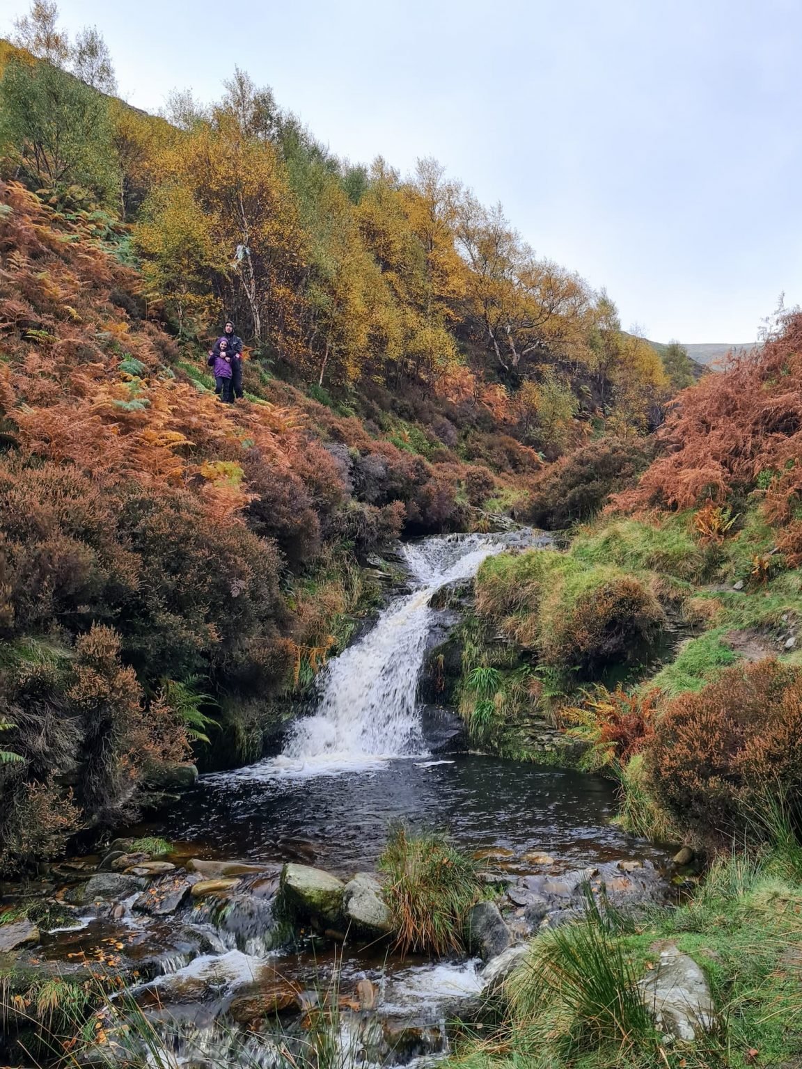 Oyster Clough Cabin and Blackden Brook Waterfalls Scramble