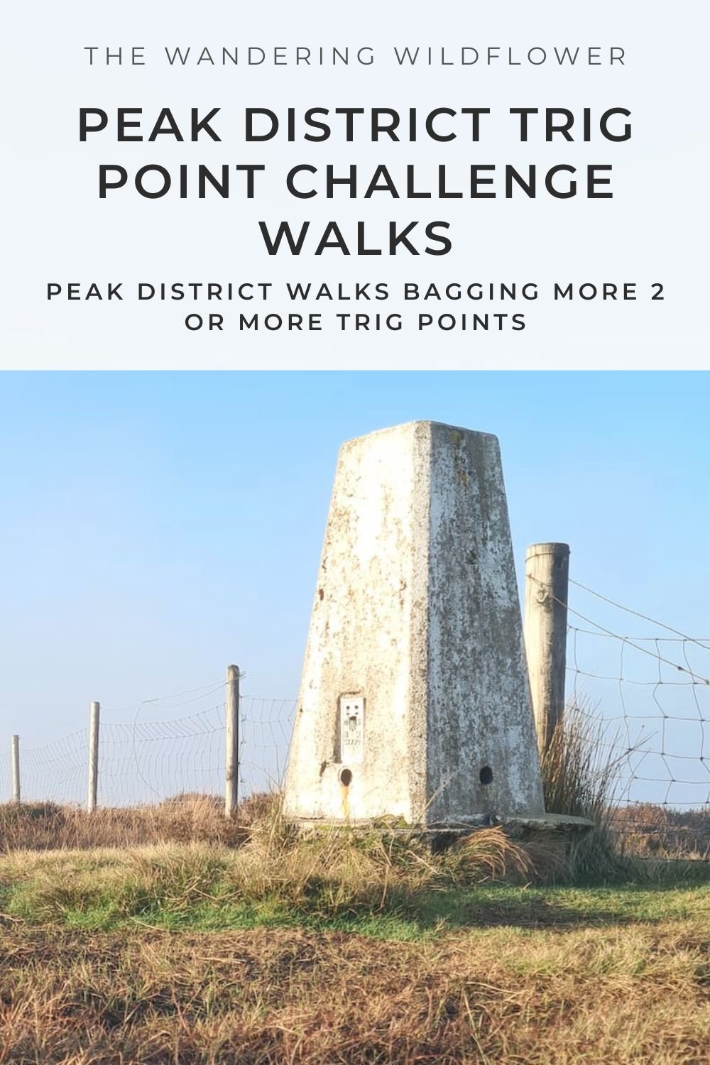 Peak District Trig Point Walks | The Wandering Wildflower