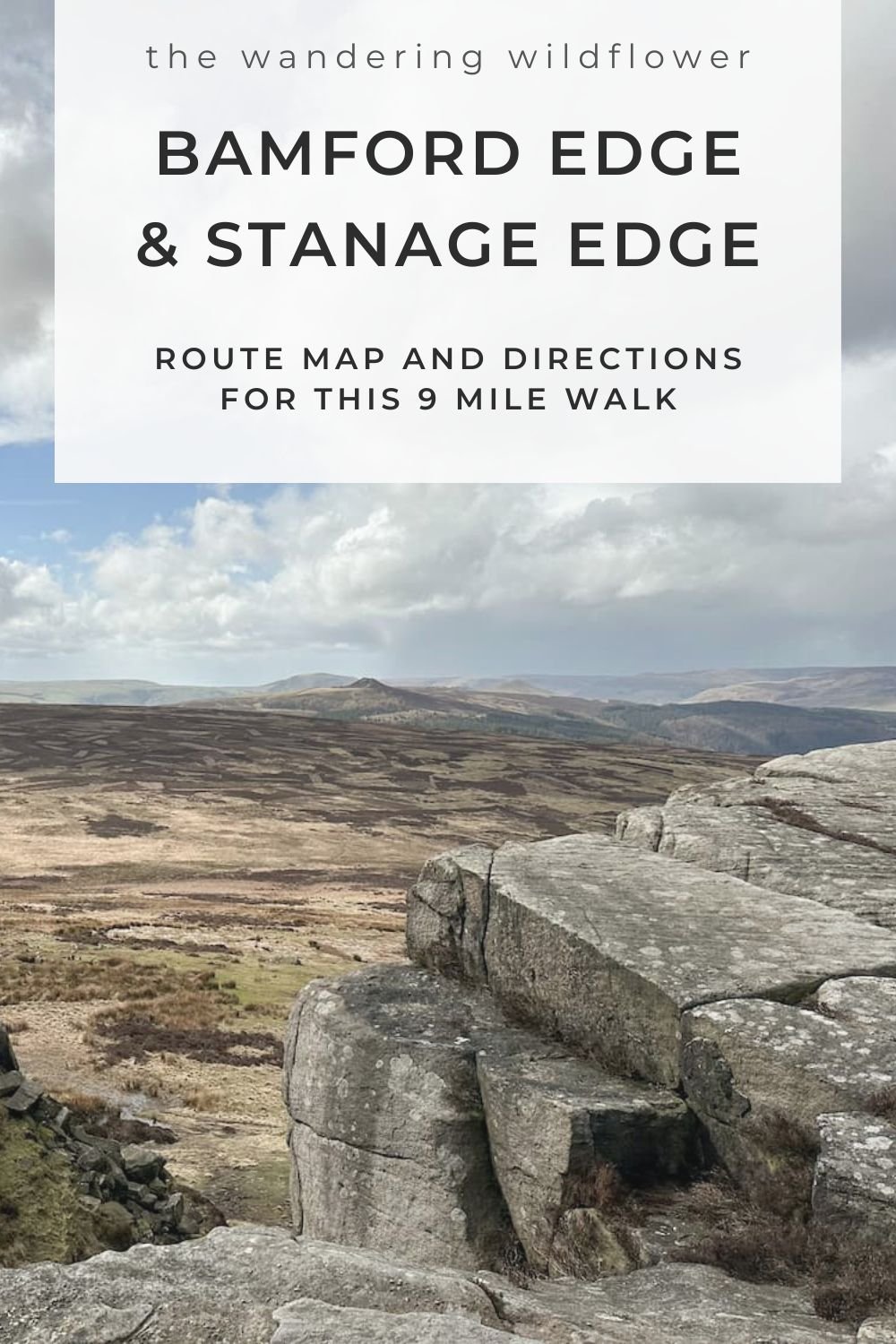 Scenic Bamford Edge and Stanage Edge | 9 Miles