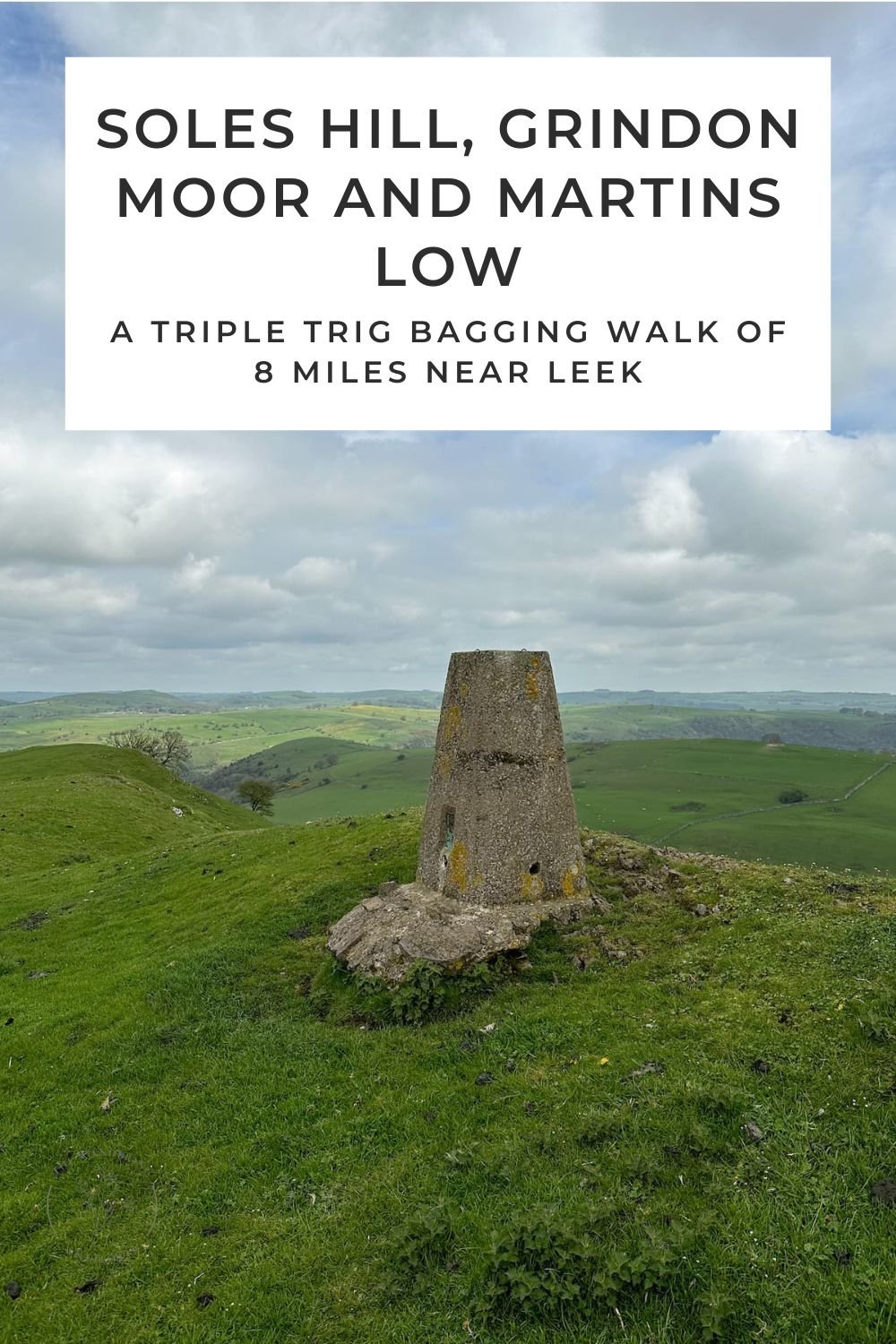 Trig Point Walk: Grindon Moor and Martins Low | 8 Miles