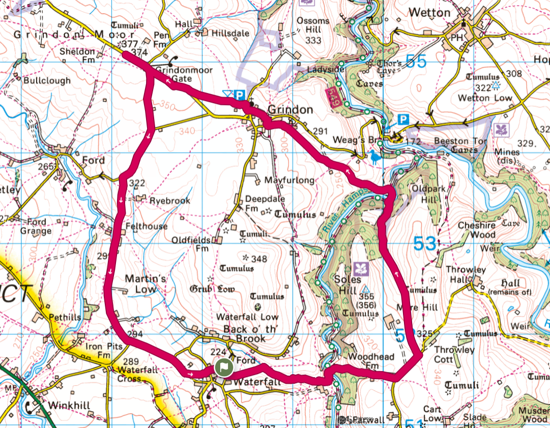 Trig Point Walk: Grindon Moor and Martins Low | 8 Miles
